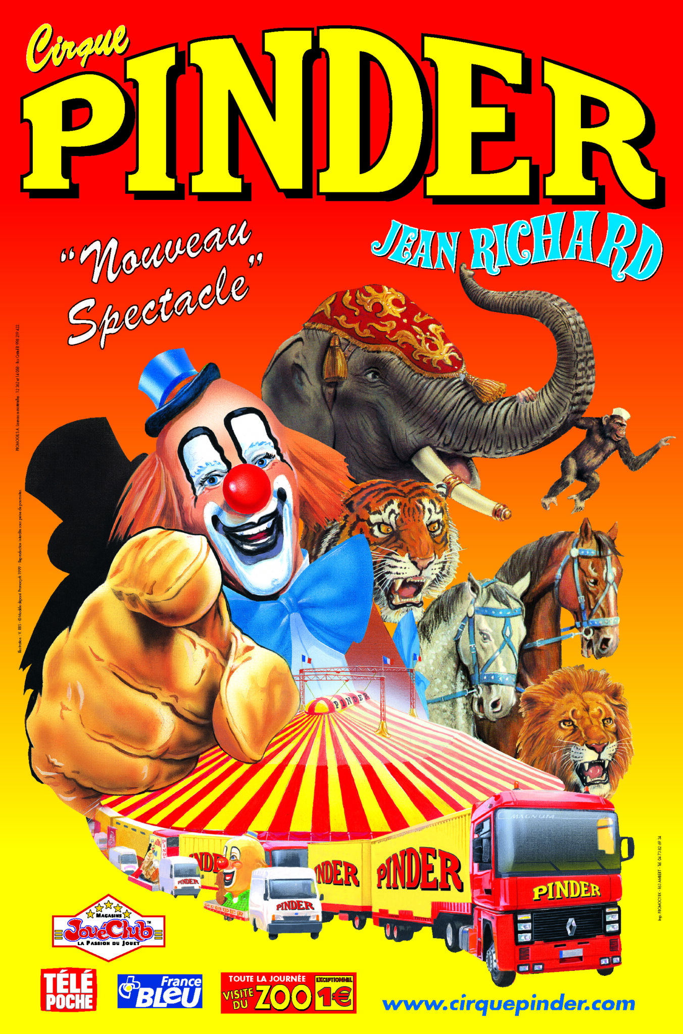 L'histoire - Cirque PINDER